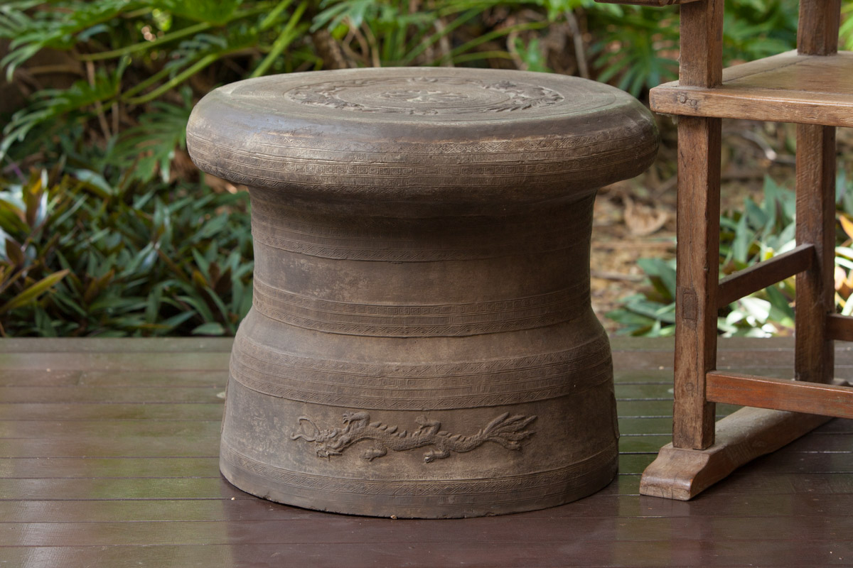 Chinese Stool in Fossil » WN Design